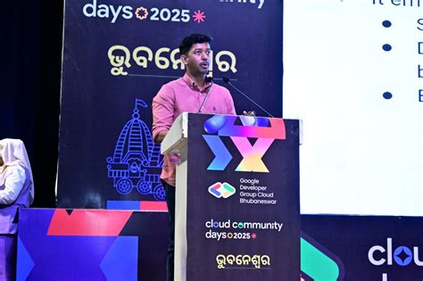 Gdg And Gdg Cloud Bhubaneswar Cloud Community Day Bhubaneswar 2025 A Resounding Success 🚀 On
