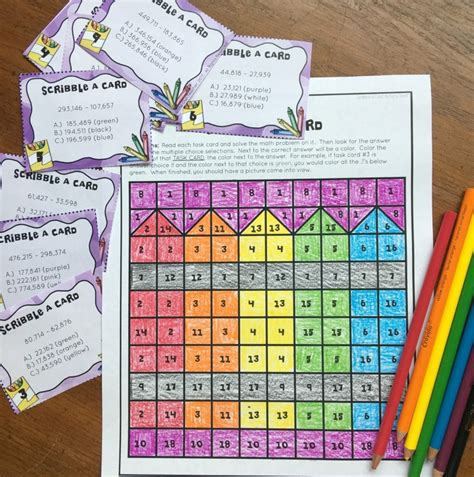 Addition And Subtraction Of Large Multi Digit Numbers Guided Math Workshop Unit The Owl Teacher