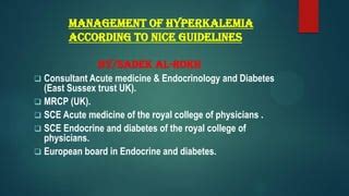 Hyperkalemia Pdf