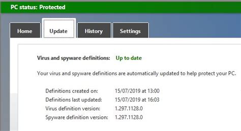 Topic Windows Defender Updates Askwoody