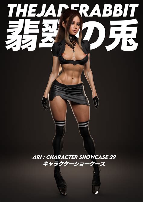 Rule 34 1girls 3d Ari Thejaderabbit Ass Athletic Athletic Female
