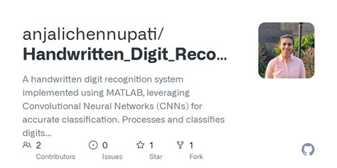 Github Anjalichennupatihandwrittendigitrecognitionusingmatlab A