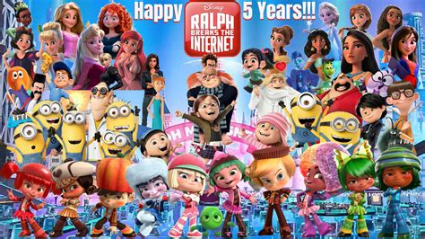 Happy 5 Years Ralph Breaks The Internet 13 By Dipperbronypines98 On Deviantart