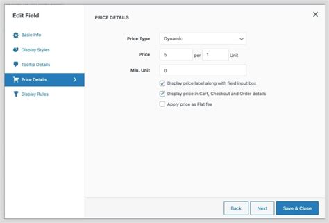 How To Set Price For Woocommerce Product Fields Themehigh Documents
