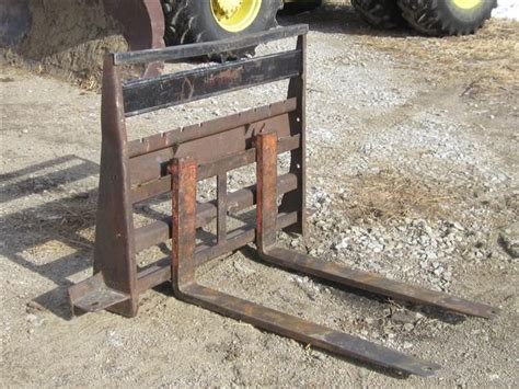 Bobcat Fork Attachment Bigiron Auctions Bobcat Fork Attachment Bigiron Auctions