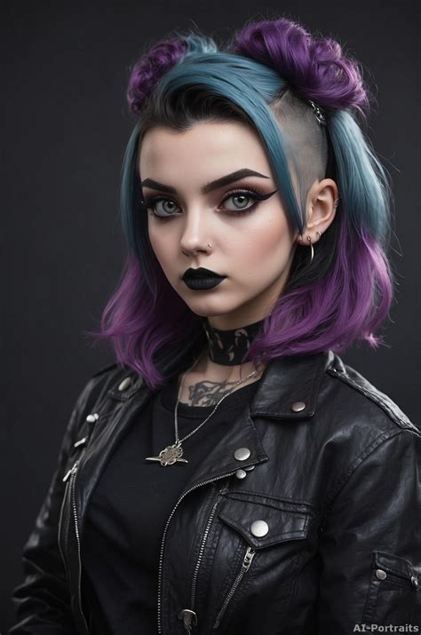 Alt Girl 005 By Ai Portraits On Deviantart