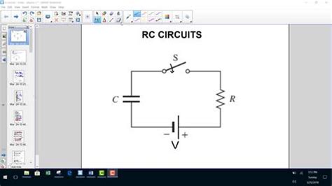 AP PHYSICS C RC CIRCUITS NOTES SOLVED EQUATIONS TPT