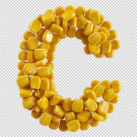 Corn Font Food Opentype Typeface