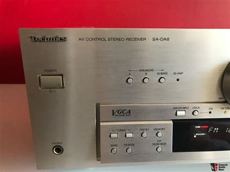 Technics Receiver SA DA8 MOSFET Biamp Photo 3971993 Aussie Audio Mart