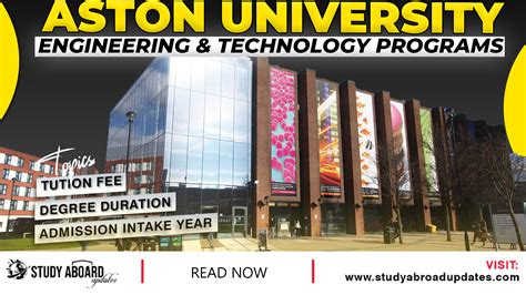 Aston University Engineering And Technology Programs