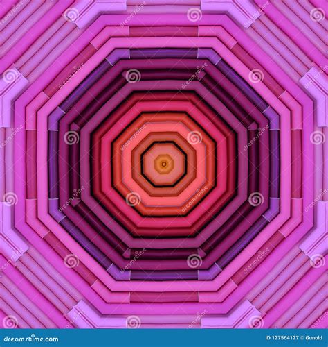 Octagon Pattern Cartoon Vector 38420701