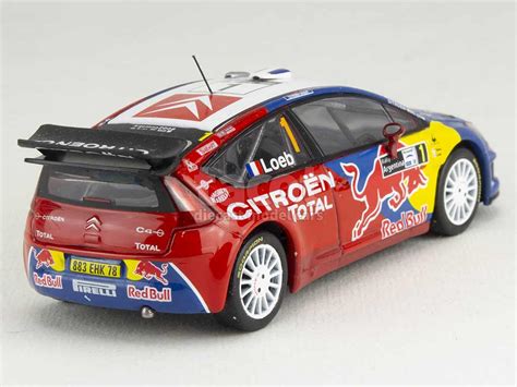 Citroën C4 Wrc Rally Argentina 2008 Modèle Presse 143 Autos