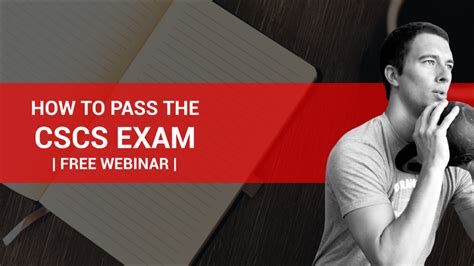[free Webinar] How To Pass The Cscs Exam
