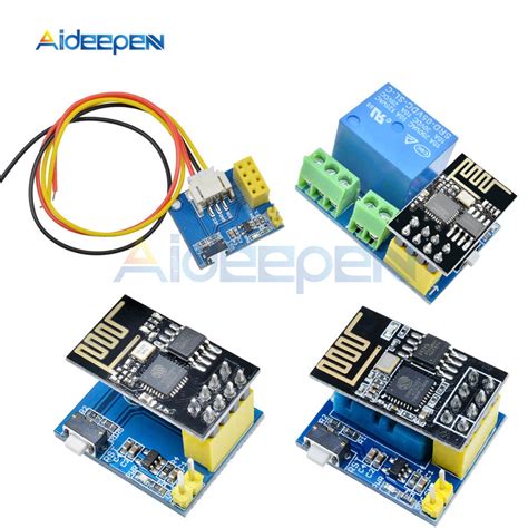 esp8266 5v wifi relay module ds18b20 dht11 rgb led controller things