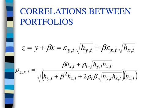 Ppt Dynamic Conditional Correlations Powerpoint Presentation Free