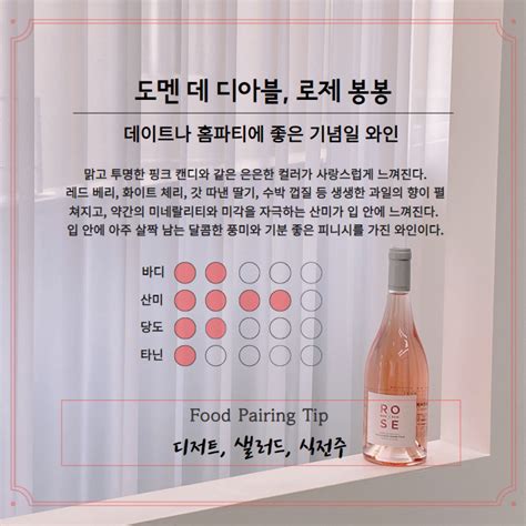 도멘 데 디아블 로제 봉봉프랑스세미드라이로제 루다와인상점