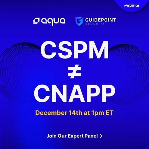 aqua security on linkedin cspm ≠ cnapp