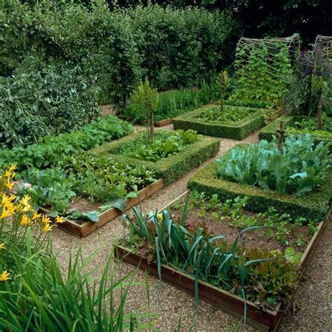 The Attractive Potager Garden Style Vegetable Garden Design Urban