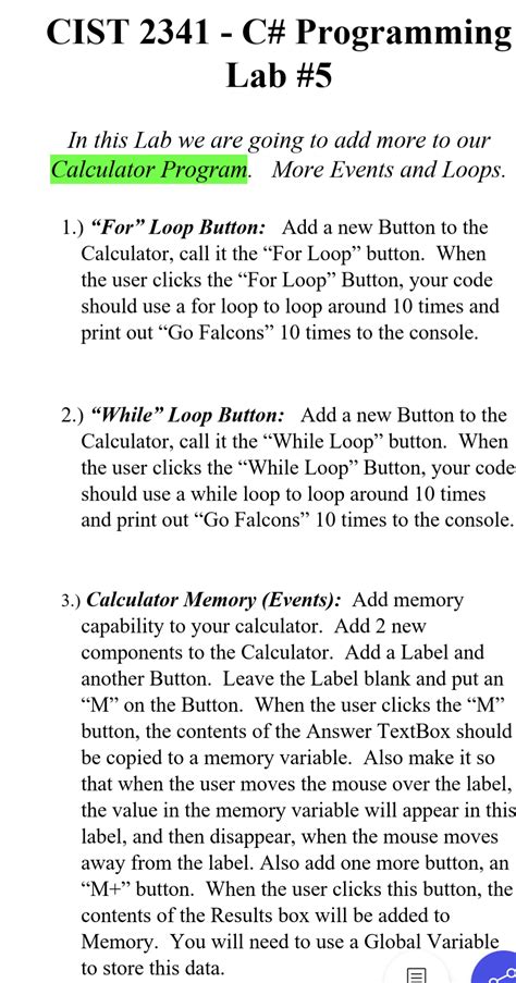 Solved In This Lab We Are Going To Add More To Our