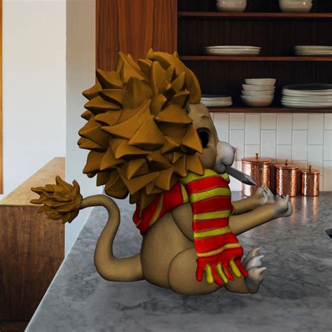 Stl File Hogwarts Houses Gryffindor 🏘️・3d Printer Design To Download・cults