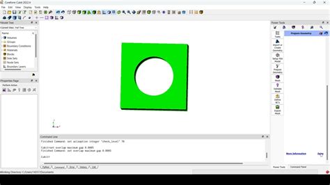 Your First Hex Mesh In Coreform Cubit Using The Wizard Interface For Absolute Beginners