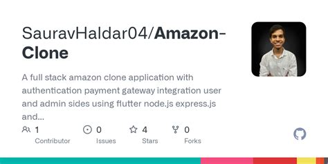 Github Sauravhaldar04amazon Clone A Full Stack Amazon Clone