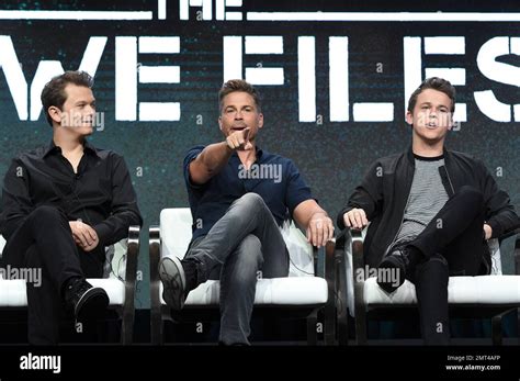 Matthew Lowe From Left Rob Lowe And John Owen Lowe Attend The Lowe