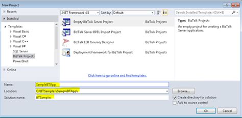 Create First Biztalk Orchestration Biztalk World
