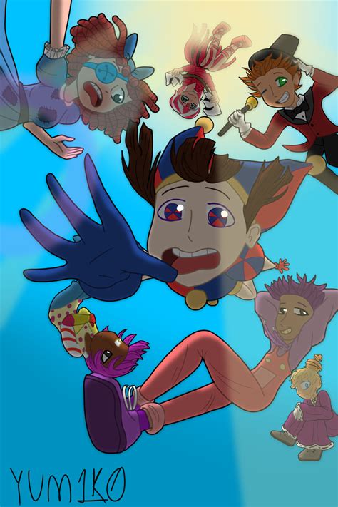 I Drew Over The Tadc Poster But Made It Different This Took Forever R Theamazingdigitalciru