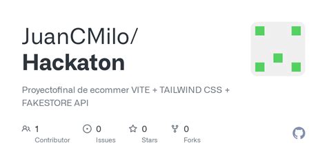 Github Juancmilohackaton Proyectofinal De Ecommer Vite Tailwind