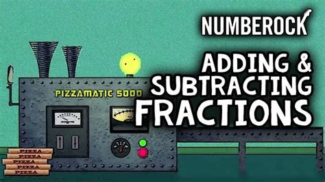 Adding Subtracting Fractions Song By NUMBEROCK Adding And Subtracting Fractions Teaching
