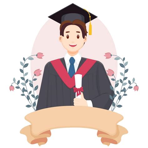 Certificado De Licenciatura Com Fita Vetor Premium