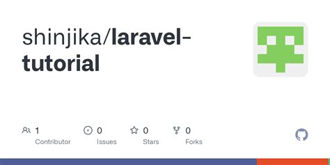 GitHub Shinjika Laravel Tutorial