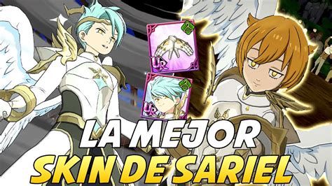 Asi Se Ve La Nueva Mejor Skin De Sariel Final Boss En Pvp 7ds Grand Cross Youtube