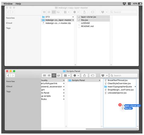 Illustrator Scripts Panel