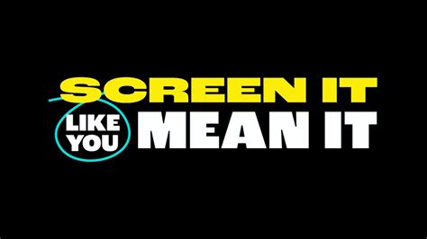 For Type 1 Diabetesscreen It Like You Mean It Youtube
