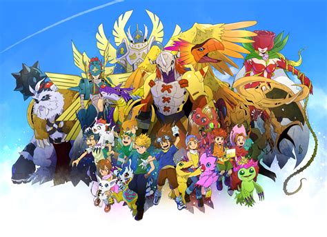 Digimon Adventure Team Hd Wallpaper