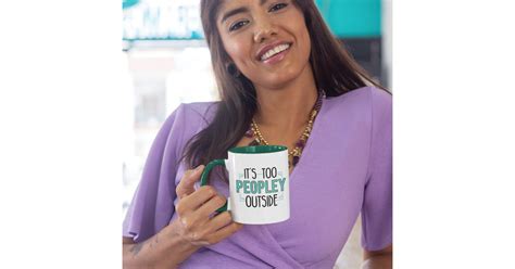 Introvert Gag Too Peopley Outside Birthday Mug Zazzle