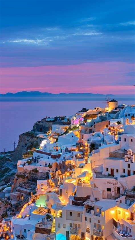 Bing Hd Wallpaper 14 Oct 2025 Village Of Oia In Santorini Greece