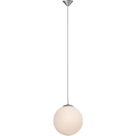 Brilliant Pendelleuchte Fantasia Ø 30 cm Silber und Weiß kaufen bei OBI