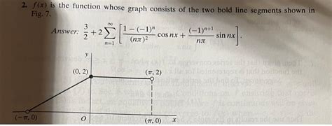 [solved] 2 f x is the function whose graph consis