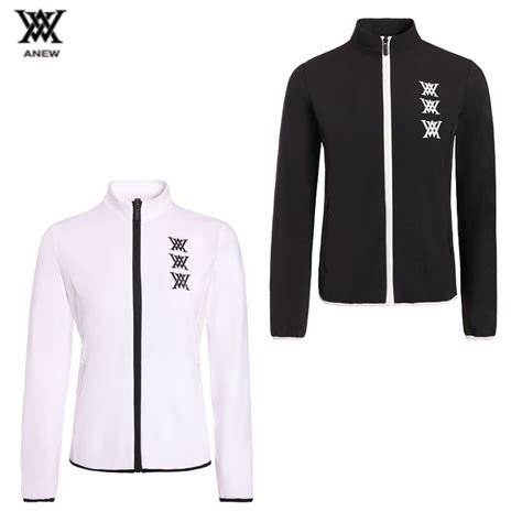 ANEW 어뉴골프 종 THREE로고 여성 골프 집업 자켓 골퍼 엠파이어 골프웨어 레플리카 전문