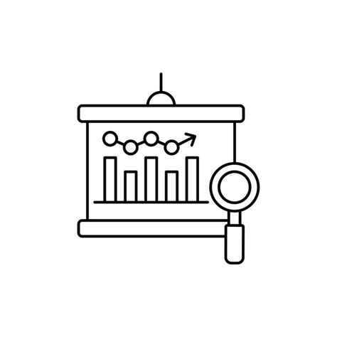 Graph Analysis Icon Outline Icon 26265375 Vector Art At Vecteezy