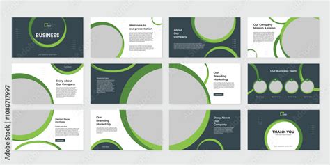 Digital Business Slide Presentation Design Template Presentation Business Analytics Charts