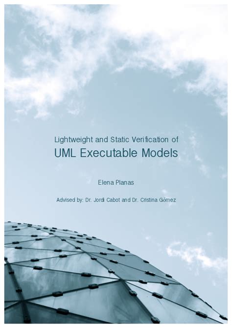 Pdf Lightweight And Static Verification Of Uml Executable Models