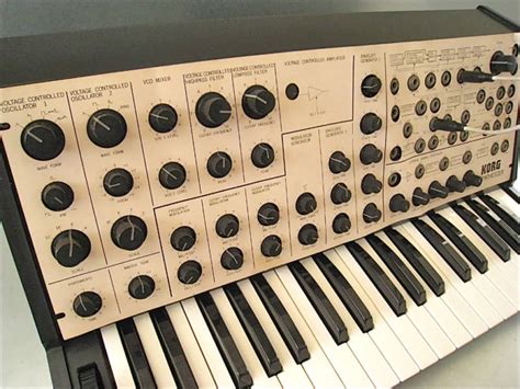 Matrixsynth Korg Ms 20 With Patch Sheet Overlay