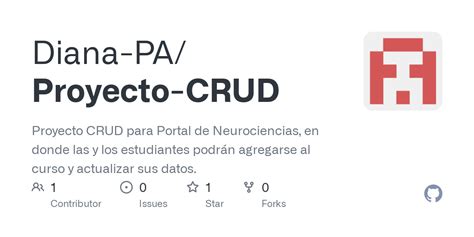Github Diana Paproyecto Crud Proyecto Crud Para Portal De
