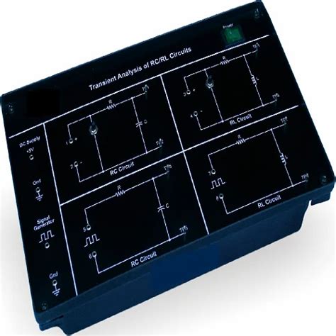 ABS Analog Transient Analysis Of RC RL Circuits Trainer For Laboratory Model Name Number MX