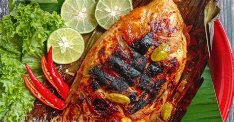 Ikan Bakar Sambal Cara Buat Ikan Siakap Bakar Mewah Sambal Perapan