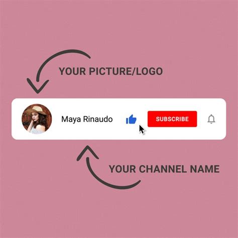 Custom Animated Youtube Subscribe Button Overlay For Intro Etsy